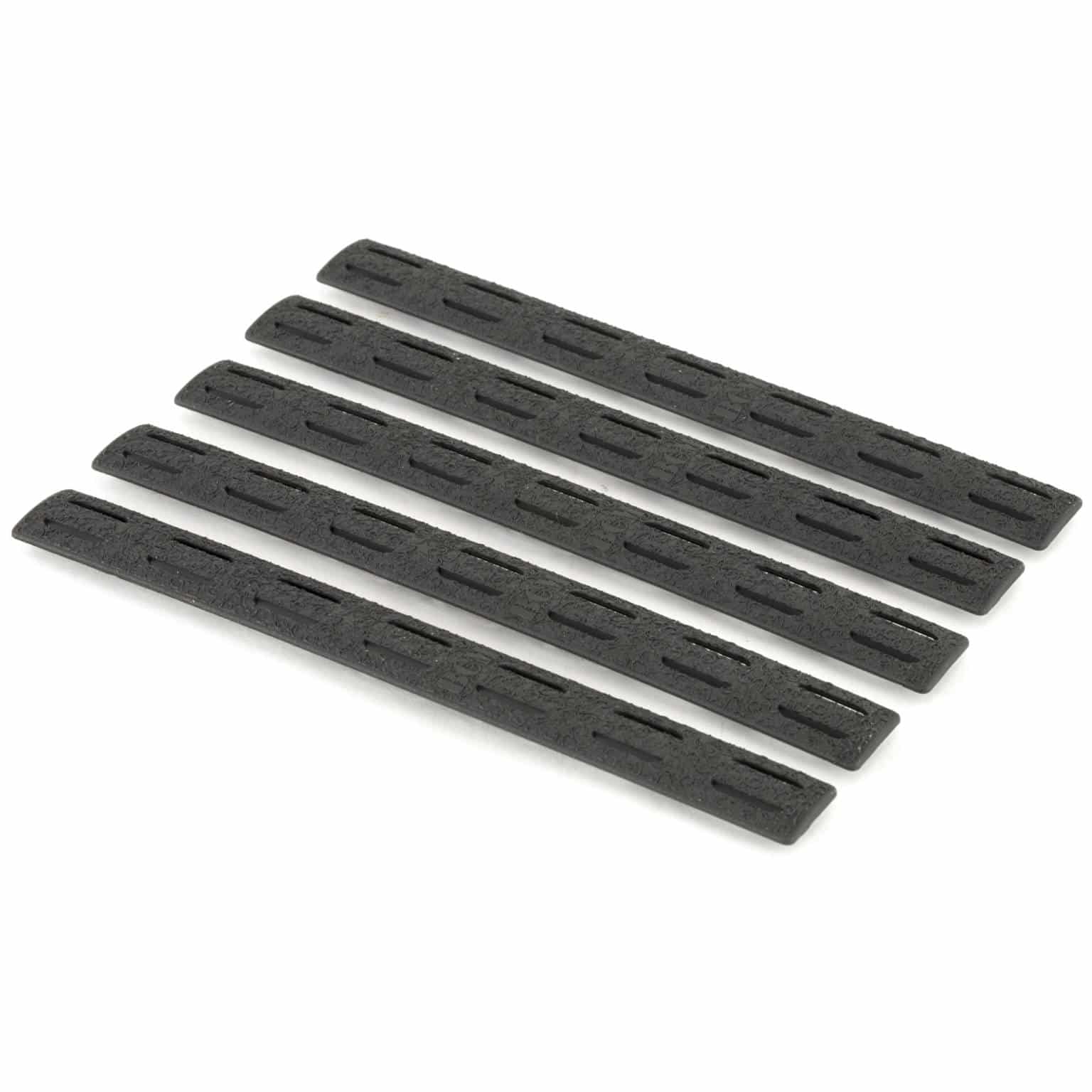 BCM KEYMOD RAIL PANEL KIT 5.5" 5-PACK BLACK - Gerbrand Defense, LLC