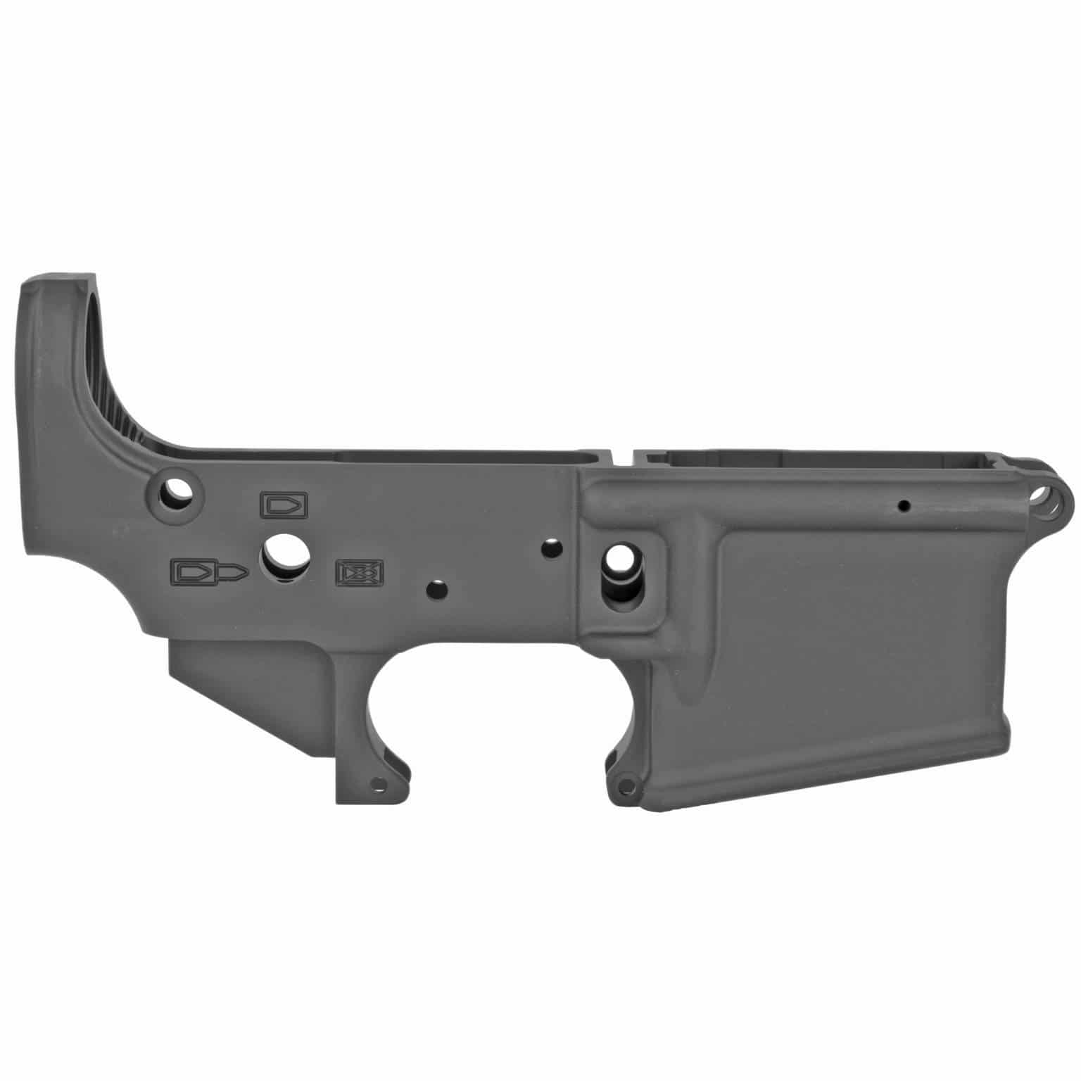 SPIKE'S TACTICAL STRIPPED LOWER PUNISHER LOGO BLACK - Gerbrand Defense, LLC