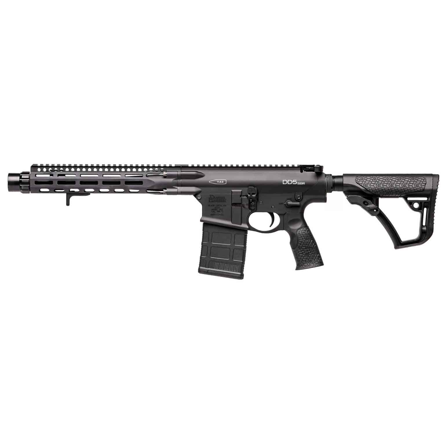 DANIEL DEFENSE DD5 SBR 7.62 NATO .308 12.5" BLACK - Gerbrand Defense, LLC