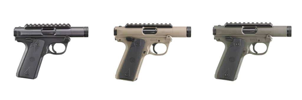 RUGER SILENCERSHOP COLLABORATION 22/25 MARK IV SSH TACTICAL PISTOL 3 ...