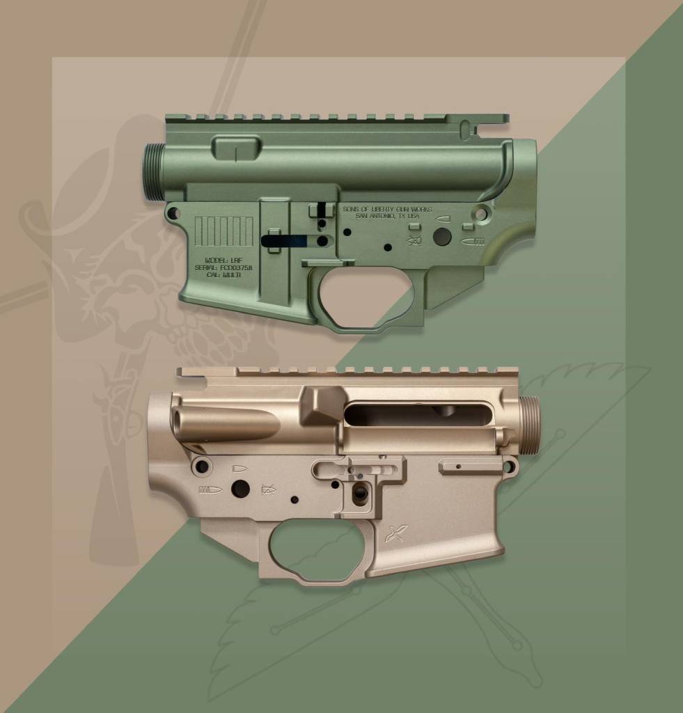 SOLGW/FCD COLLABORATION LRF AMBI BILLET LOWER AND UPPER SETS ANODIZED ...