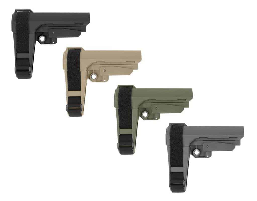 SB TACTICAL SBA3 BRACE - Gerbrand Defense, LLC