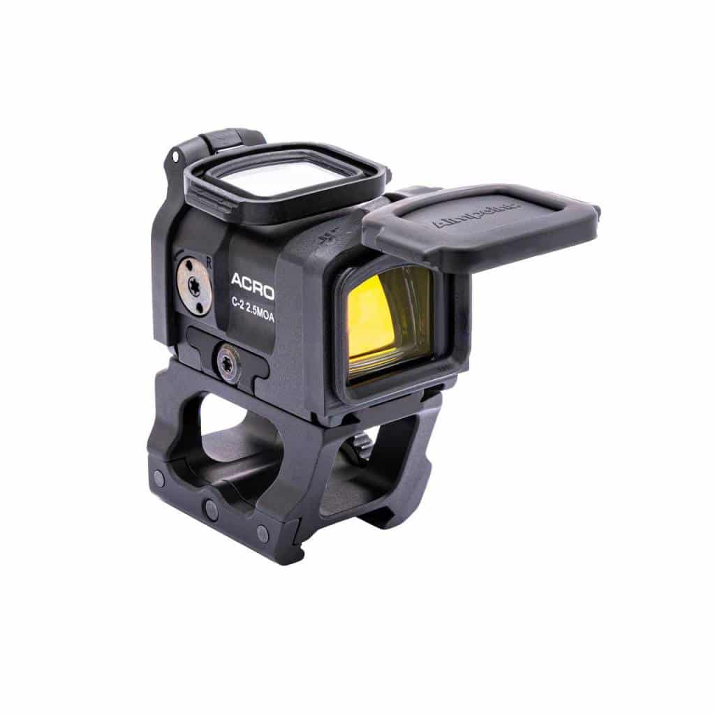 AIMPOINT ACRO C-2 2.5MOA RED DOT REFLEX SIGHT W/ SCALARWORKS 1.57 ...