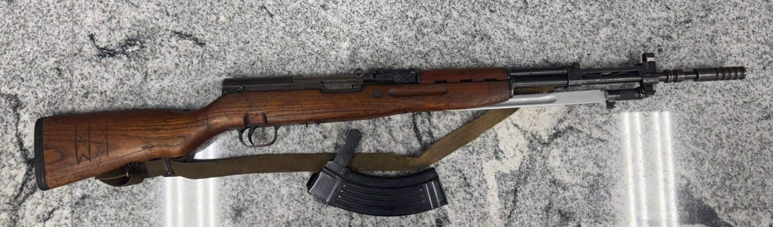 YUGO 59/66 SKS 22" 7.62X39MM 1-MAG NO-CASE NON-MATCHING USED WOOD/BLACK ...